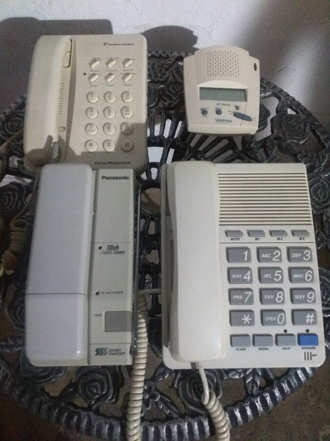 Liquido Lote Telefonos De Linea E Identificador De Llamadas ...