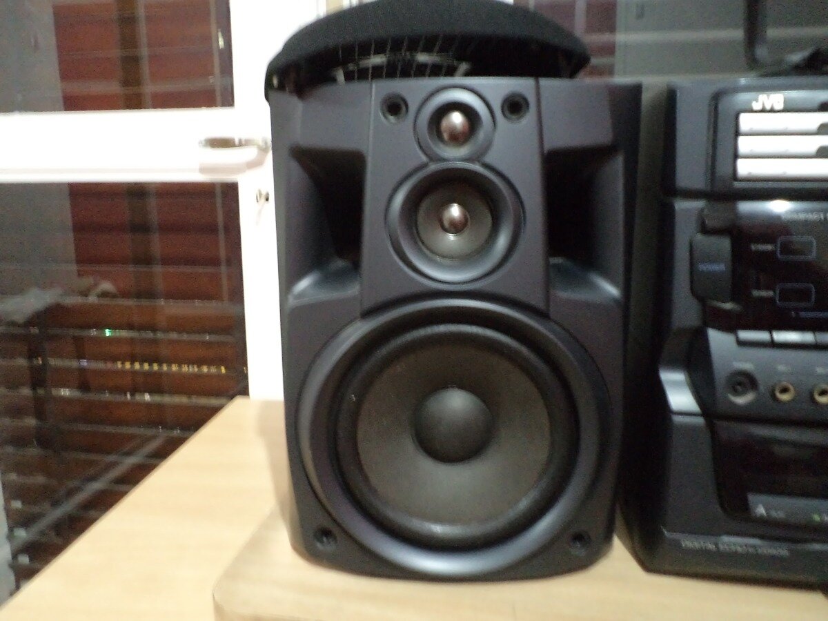 Mini Componente Jvc 3 Cd Radio Am Fm 2 Parlantes C.remoto ...