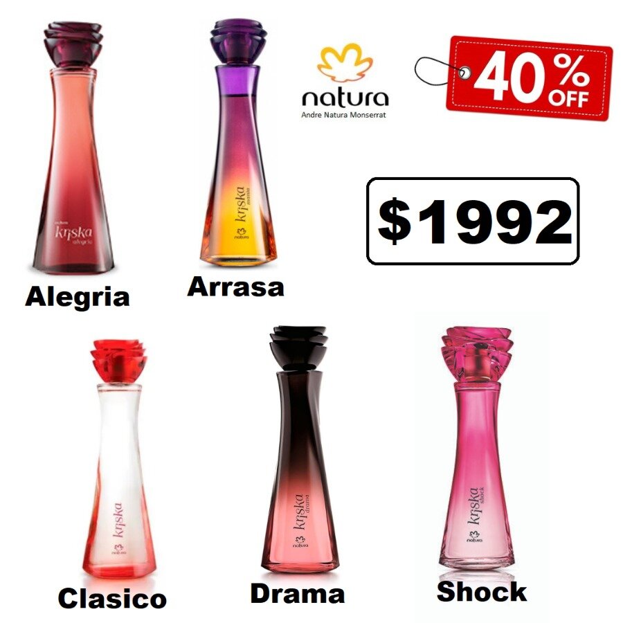 Perfumes Kriska Natura 100 Ml | CompraVentaNet.com