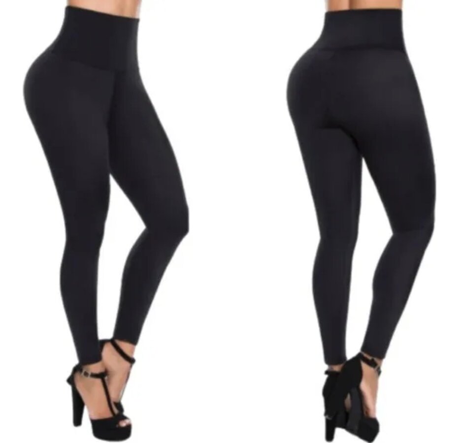 Calzas Corte Colombiano Levanta Cola Tela Anticelulitis