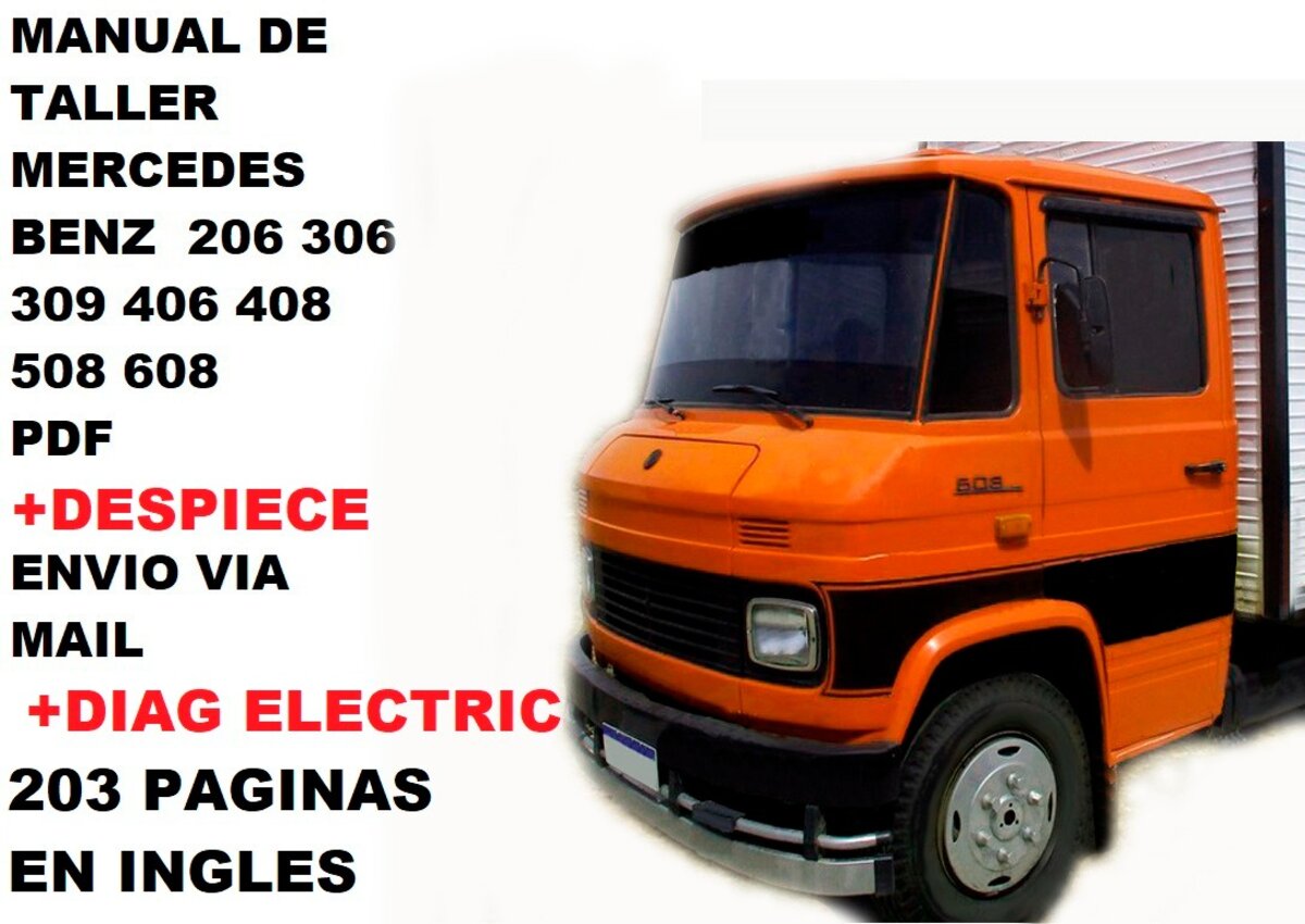 Manual De Taller Mercedes Benz 608 + Despiece | CompraVentaNet.com