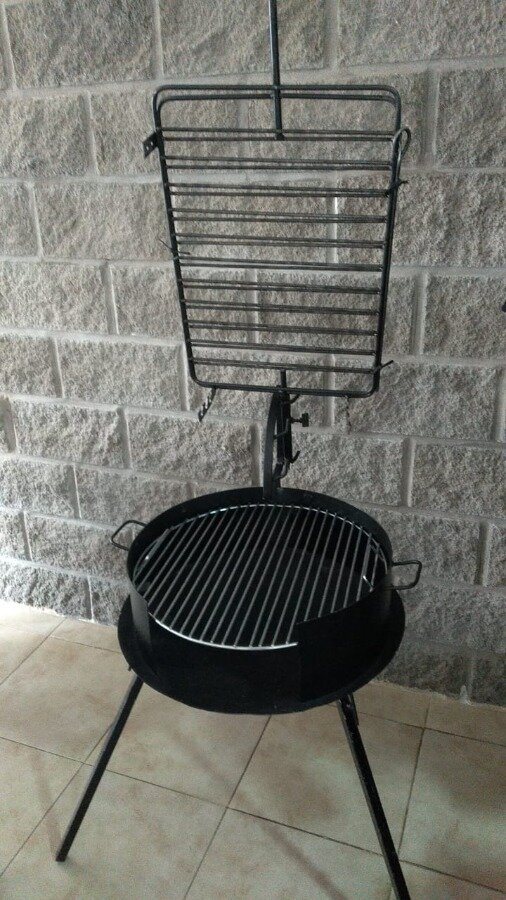 Imperdible Fogon Parrilla Asador Desarmable Disco De Arado ...