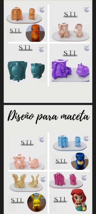 Moldes Para Macetas Porta Velas Cascadas De Humo Sahumador ...