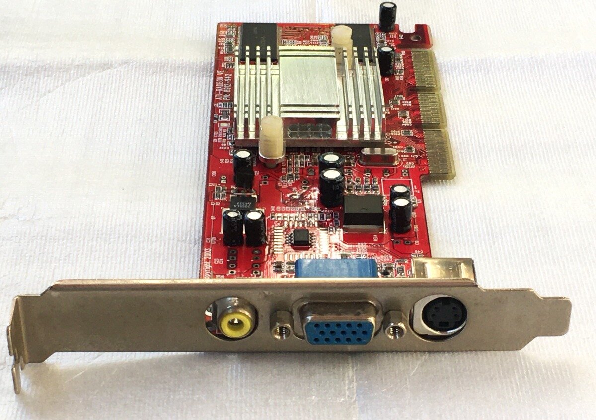 Tarjeta Gráfica Asus Ati-Radeon 7000 Ddr Whit Tv | CompraVentaNet.com